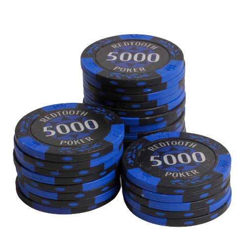 Redtooth Poker 14g Poker Chip Roll | 5,000 Value – GetPokerGear.com